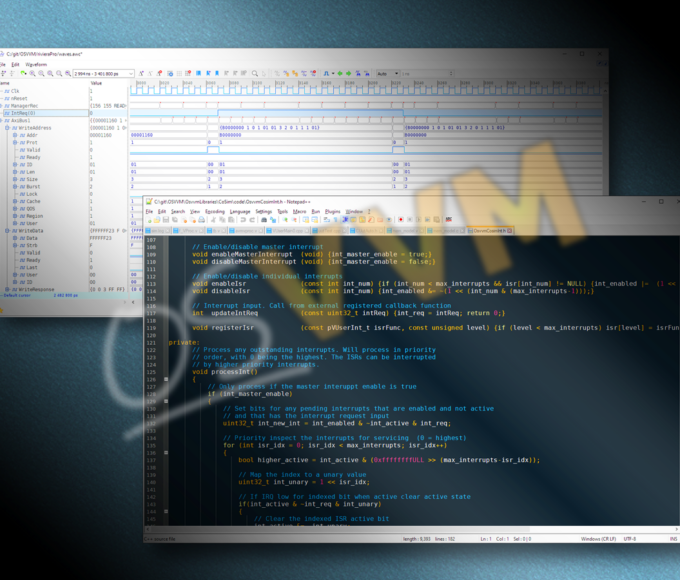 Co-simulation with OSVVM – Open Source VHDL Verification Methodology